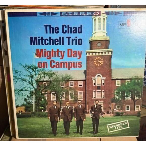 Media | The Chad Mitchell Trio Mighty Day On Campus 33rpm Vg Ab15 ...